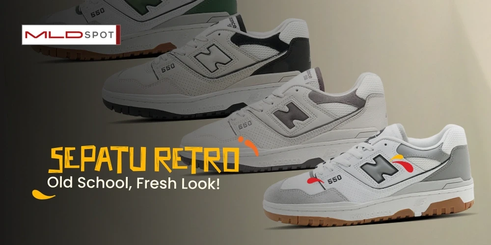 MLDSPOT | Ini Sepatu Retro yang Kembali Jadi Tren