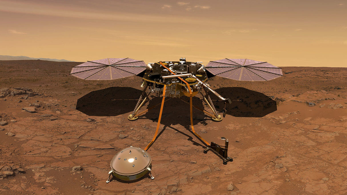 MLDSPOT | Lolos Teror 7 Menit, InSight Robot NASA Sukses Mendarat di Mars