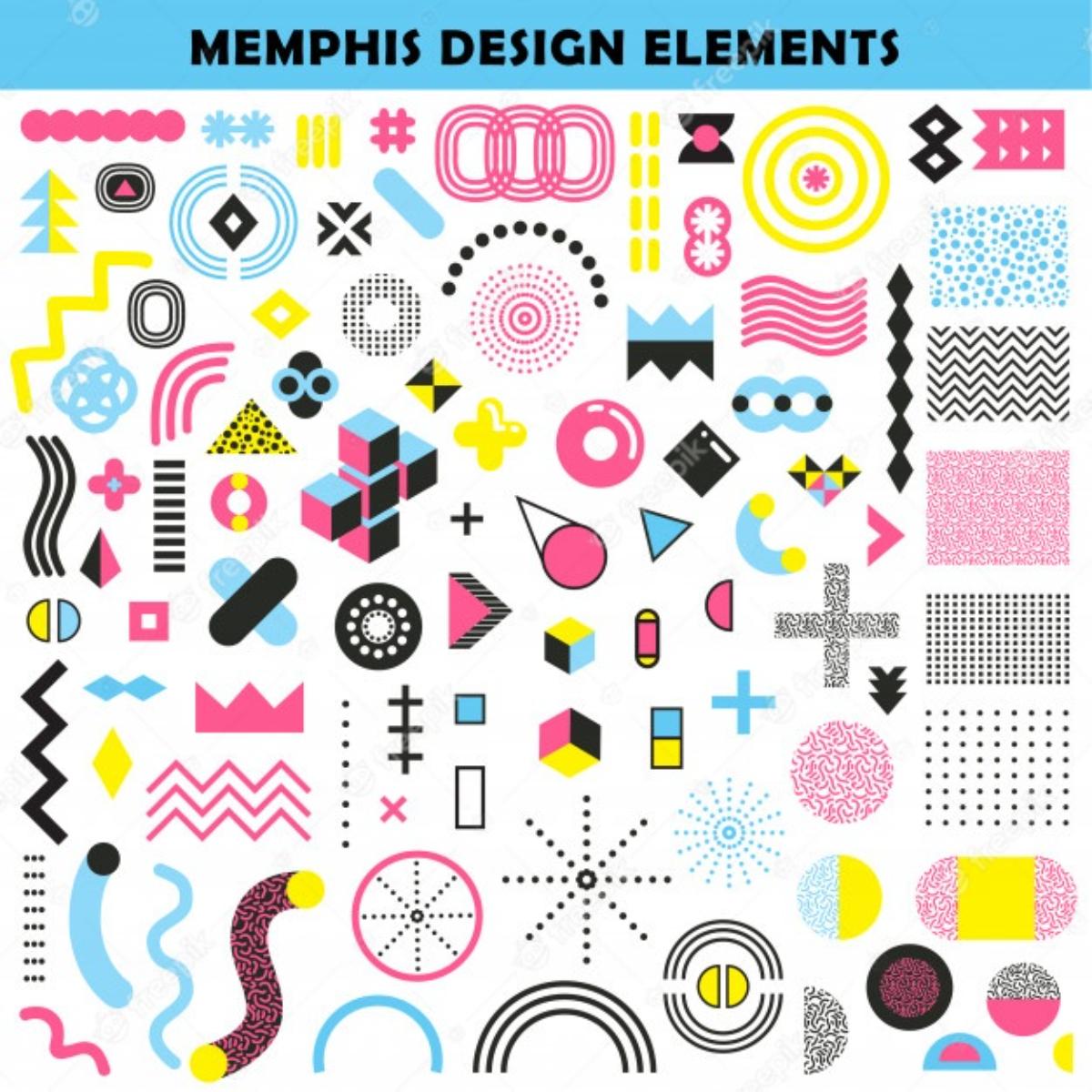 MLDSPOT | Visual Eye Catchy dengan Memphis Grafis: Udah Pernah Dengar, Bro?