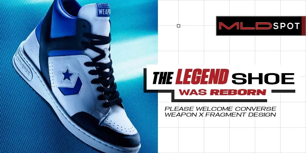 MLDSPOT | Fragment Design x Converse Weapon, Sepatu Legenda yang Lahir ...