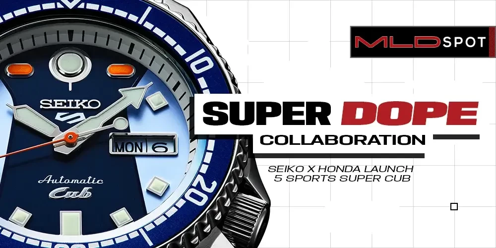 MLDSPOT | Seiko x Honda Rilis Jam Tangan Kece buat Gearhead